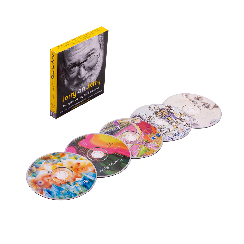 Jerry on Jerry The Unpublished Jerry Garcia Interviews Audiobook & eBo ...